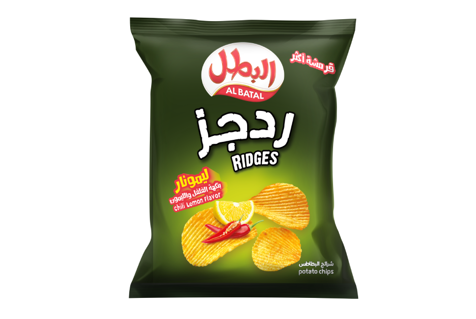 Al-Batal Ridges Chili lemon | National Biscuits Confectionery Co. Ltd.