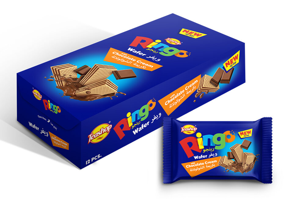 Ringo flate wafer chocolate | National Biscuits Confectionery Co. Ltd.