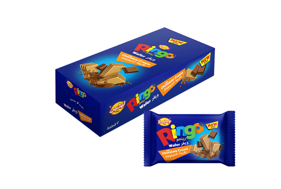 Ringo flate wafer chocolate | National Biscuits Confectionery Co. Ltd.